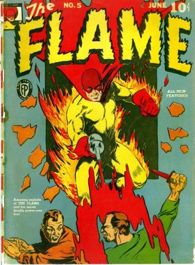 The Flame Vintage Comics Collection | Fox Feature Syndicate | 1940 ...