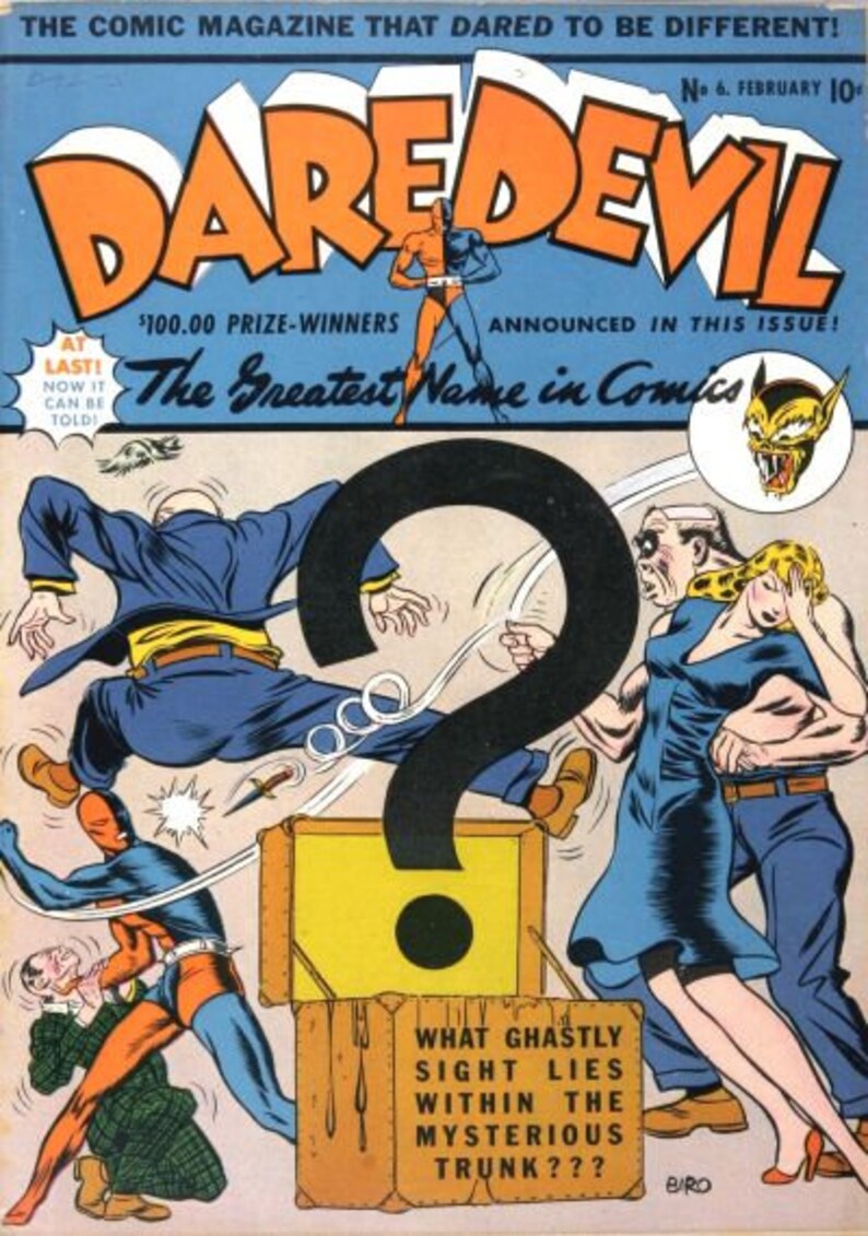 Daredevil Comics Collection Volume 1 of 5 | Lev Gleason / Comic House ...