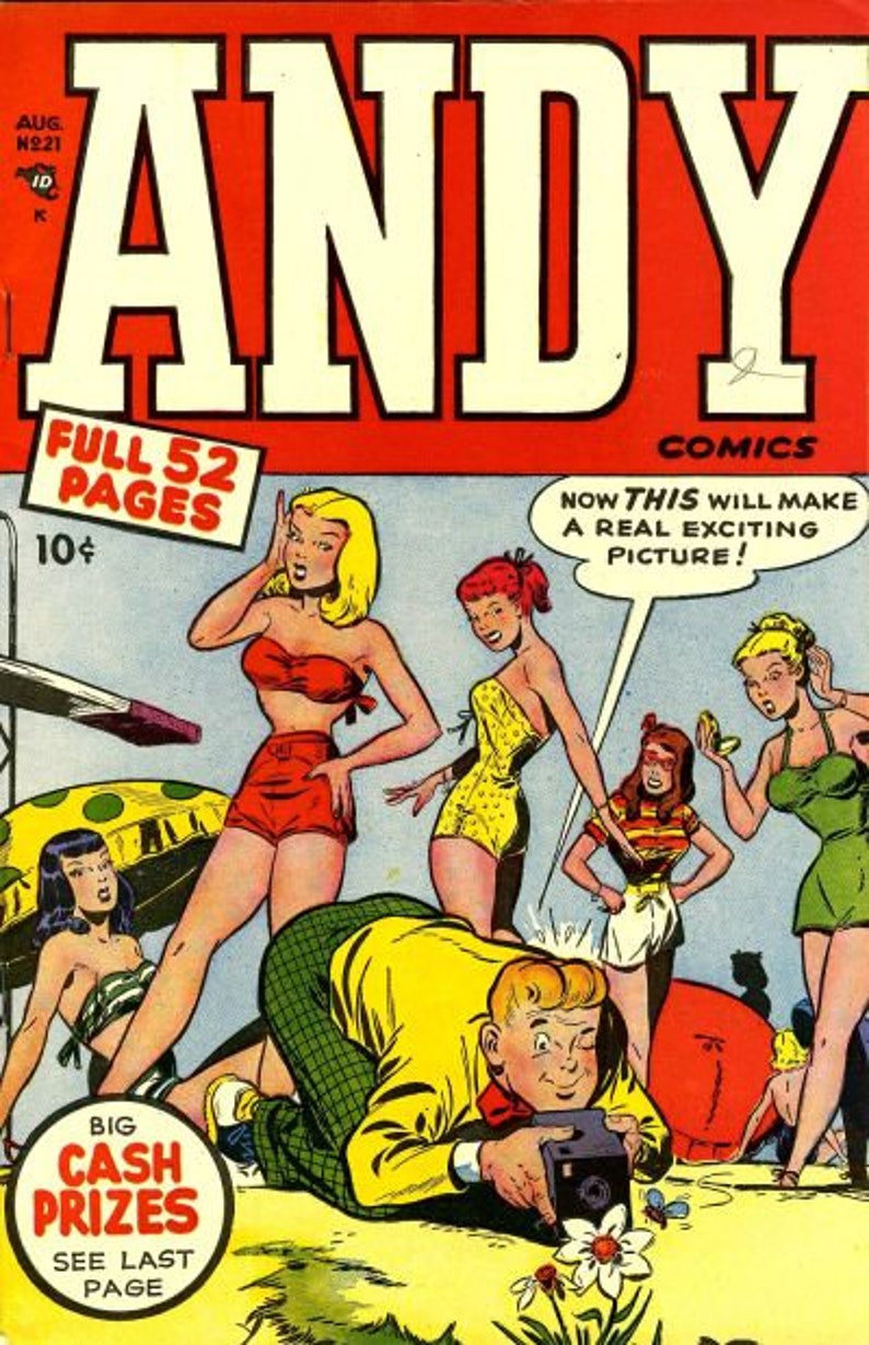 Andy Comics Collection | Ace Magazines | Vintage Humor Comic Book | 1948 | English | Digital ...