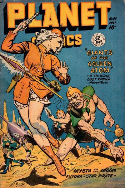 Planet Comics Collection Vol 3 of 3 Vintage Sci-fi Comic Book Nov 1947 ...