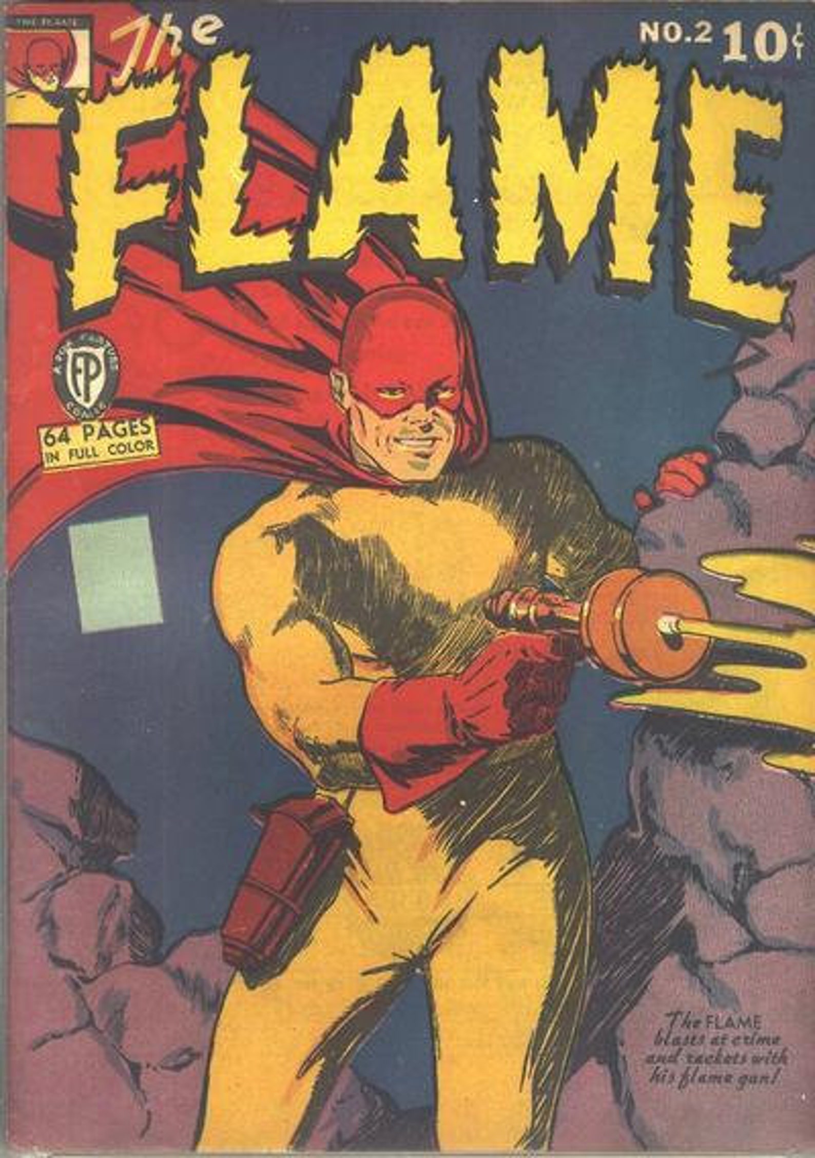 The Flame Vintage Comics Collection | Fox Feature Syndicate | 1940 ...
