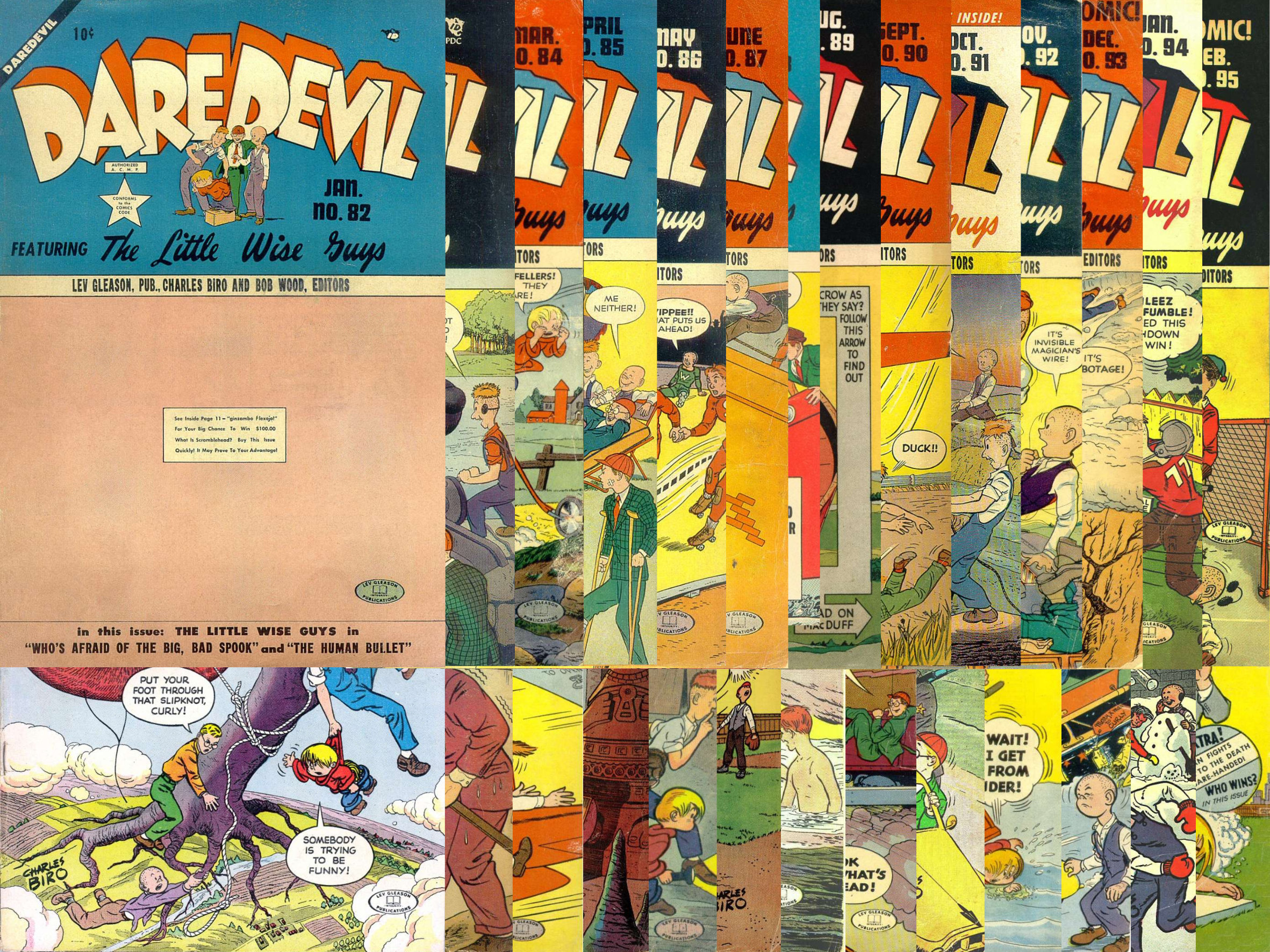 Daredevil Comics Collection Volume 4 of 5 | Lev Gleason / Comic House | 1952 - 1954 | English ...