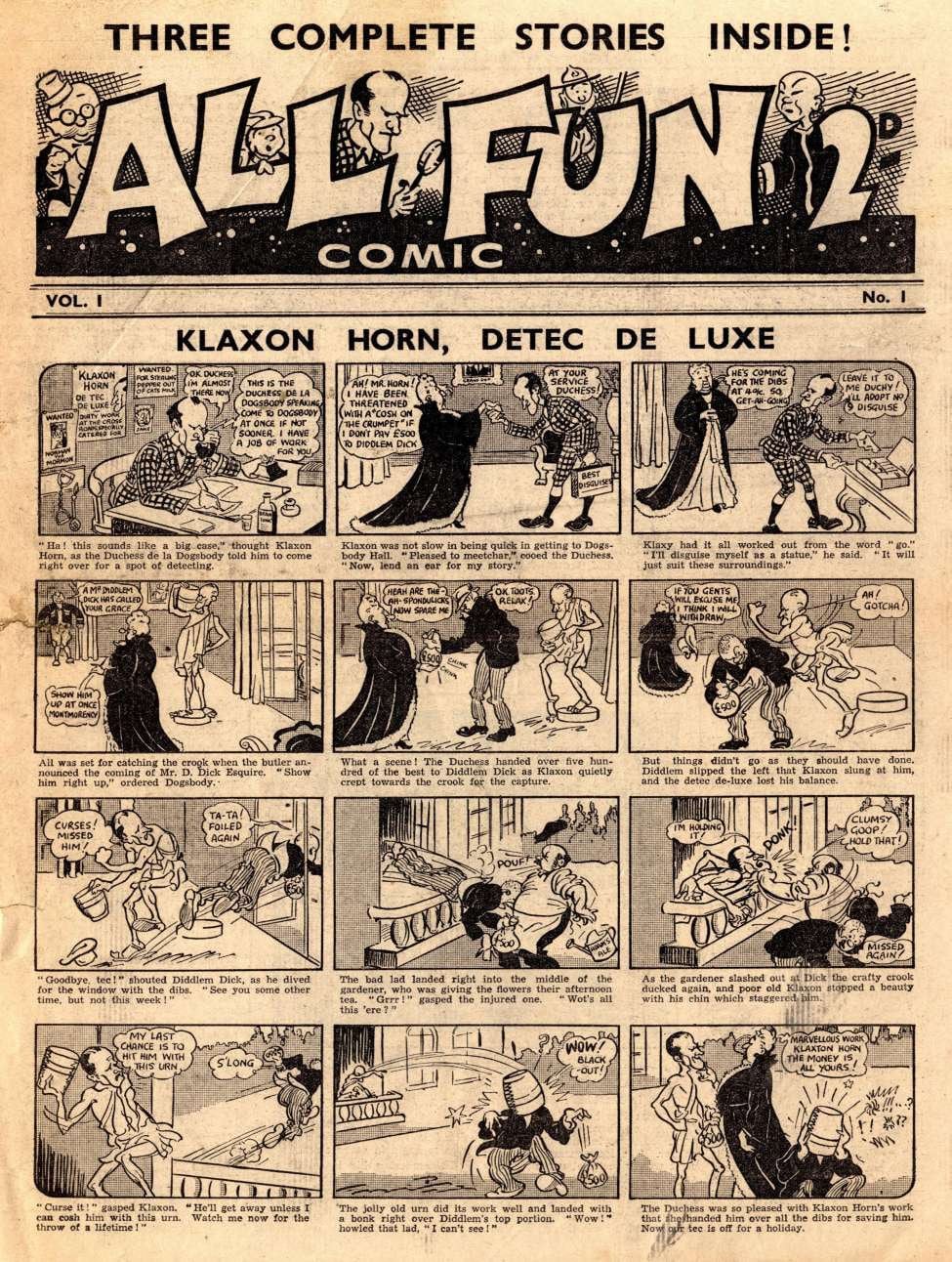 All Fun Collection | UK Comic Books | Vintage Comic | 1940 - 1949 ...