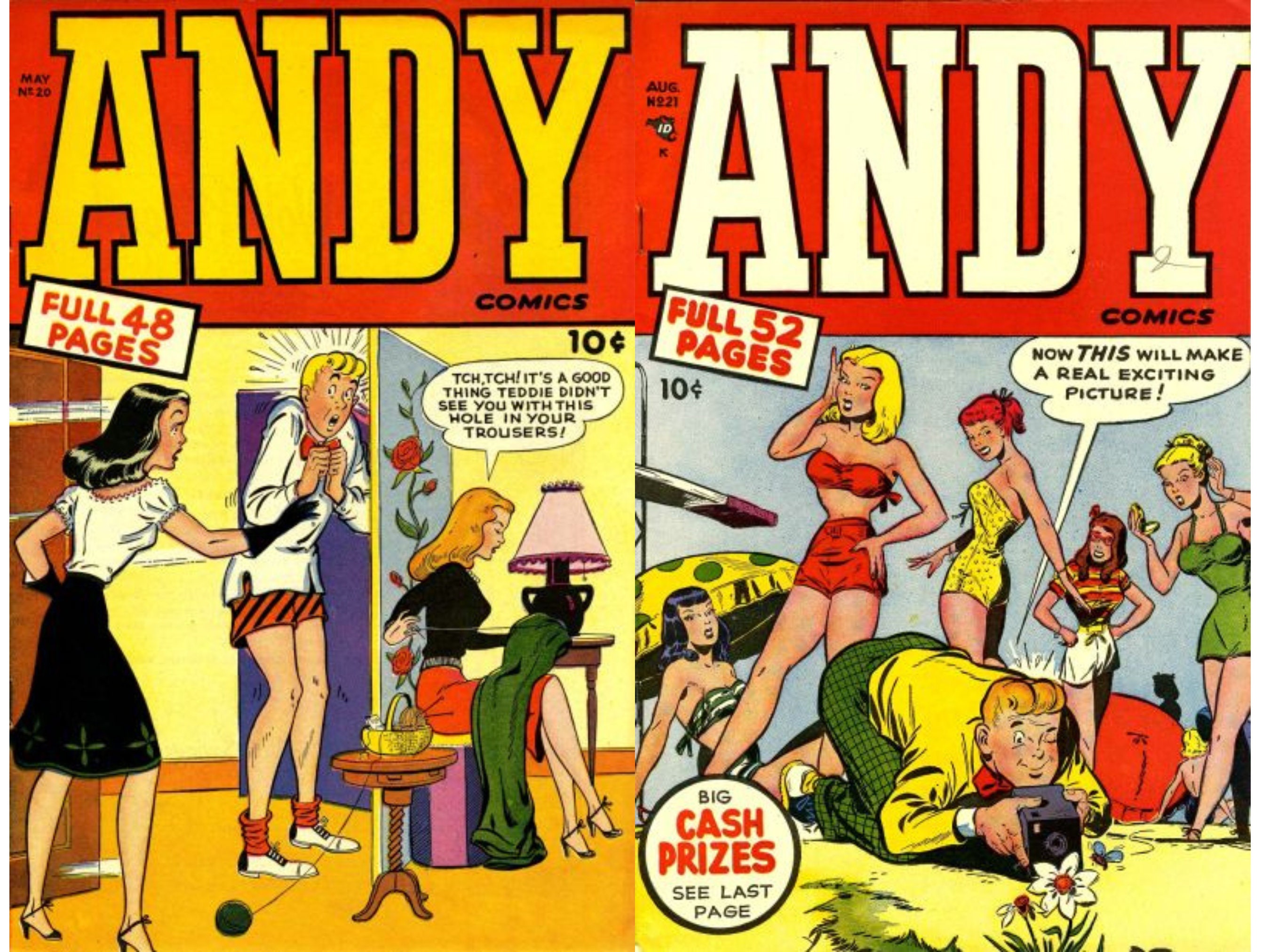 Andy Comics Collection | Ace Magazines | Vintage Humor Comic Book | 1948 | English | Digital ...