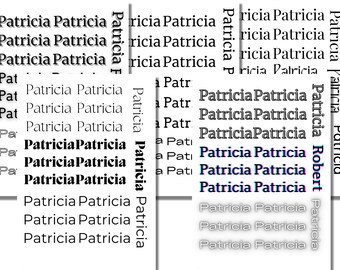 Printable Name Stickers James Nine Fonts Six Effects Digital Download ...