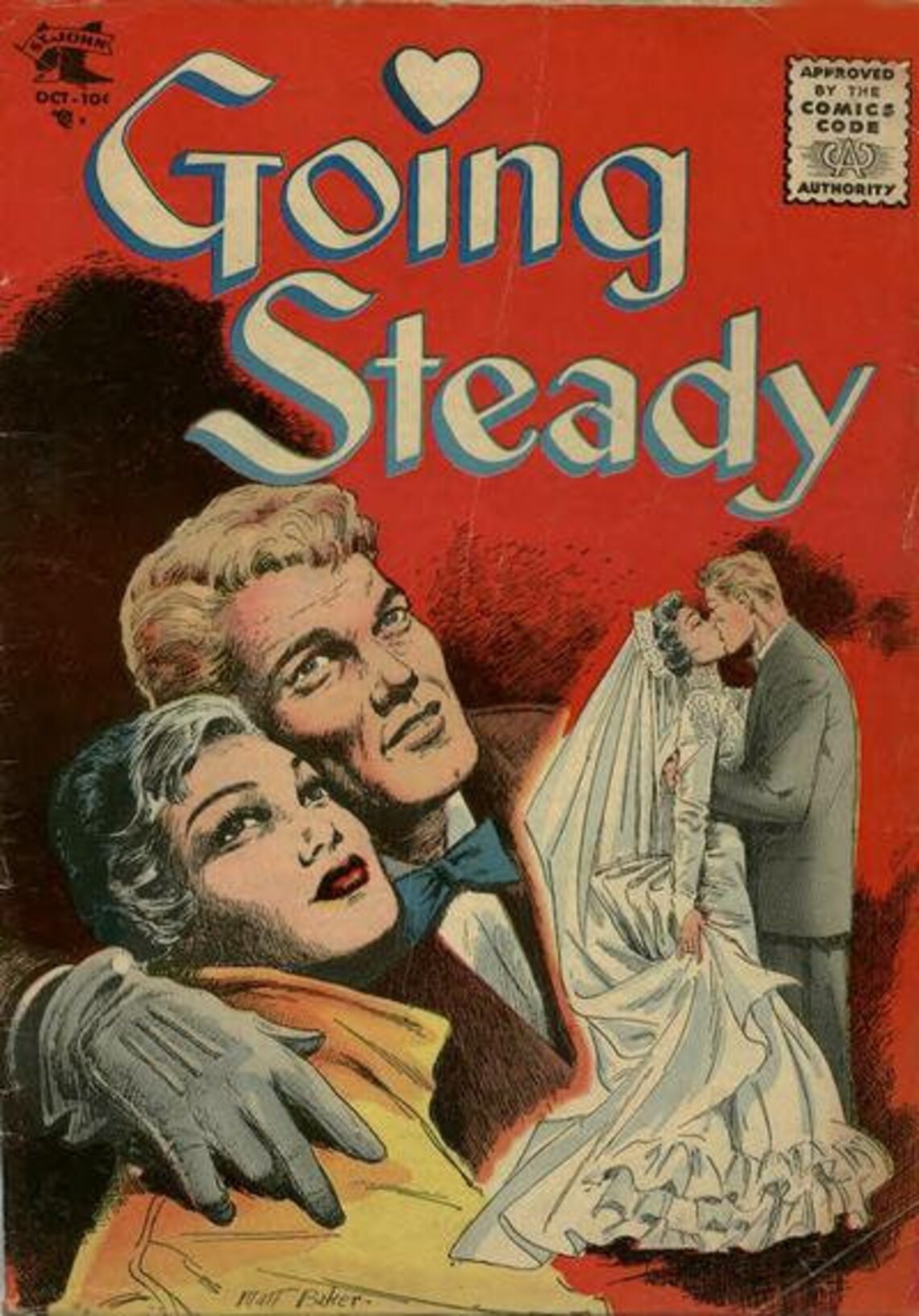 Going Steady 1954 Collection | St. John | Vintage Romance Comic Book ...