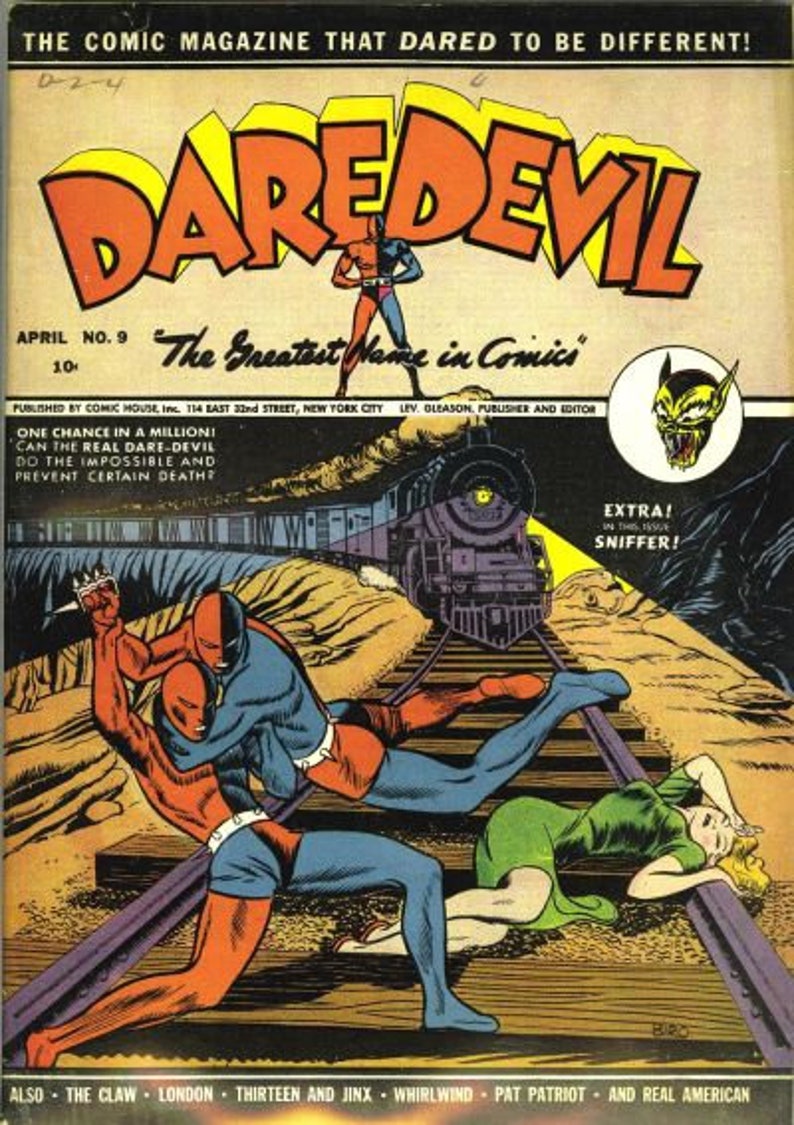 Daredevil Comics Collection Volume 1 of 5 | Lev Gleason / Comic House ...