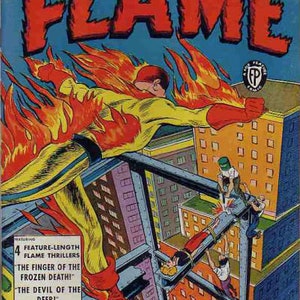The Flame Vintage Comics Collection | Fox Feature Syndicate | 1940 ...