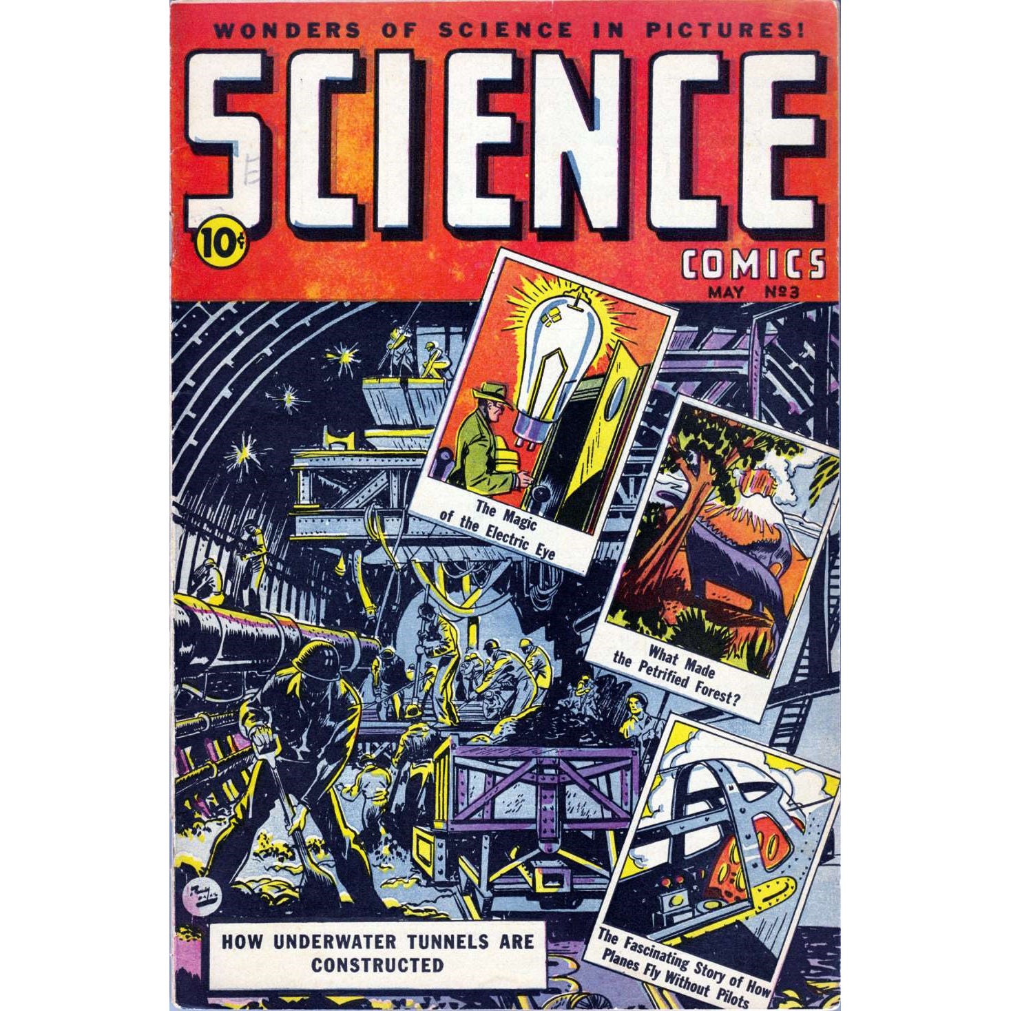 Science Comics Collection Ace Magazines Vintage Comic Book January 1946 ...
