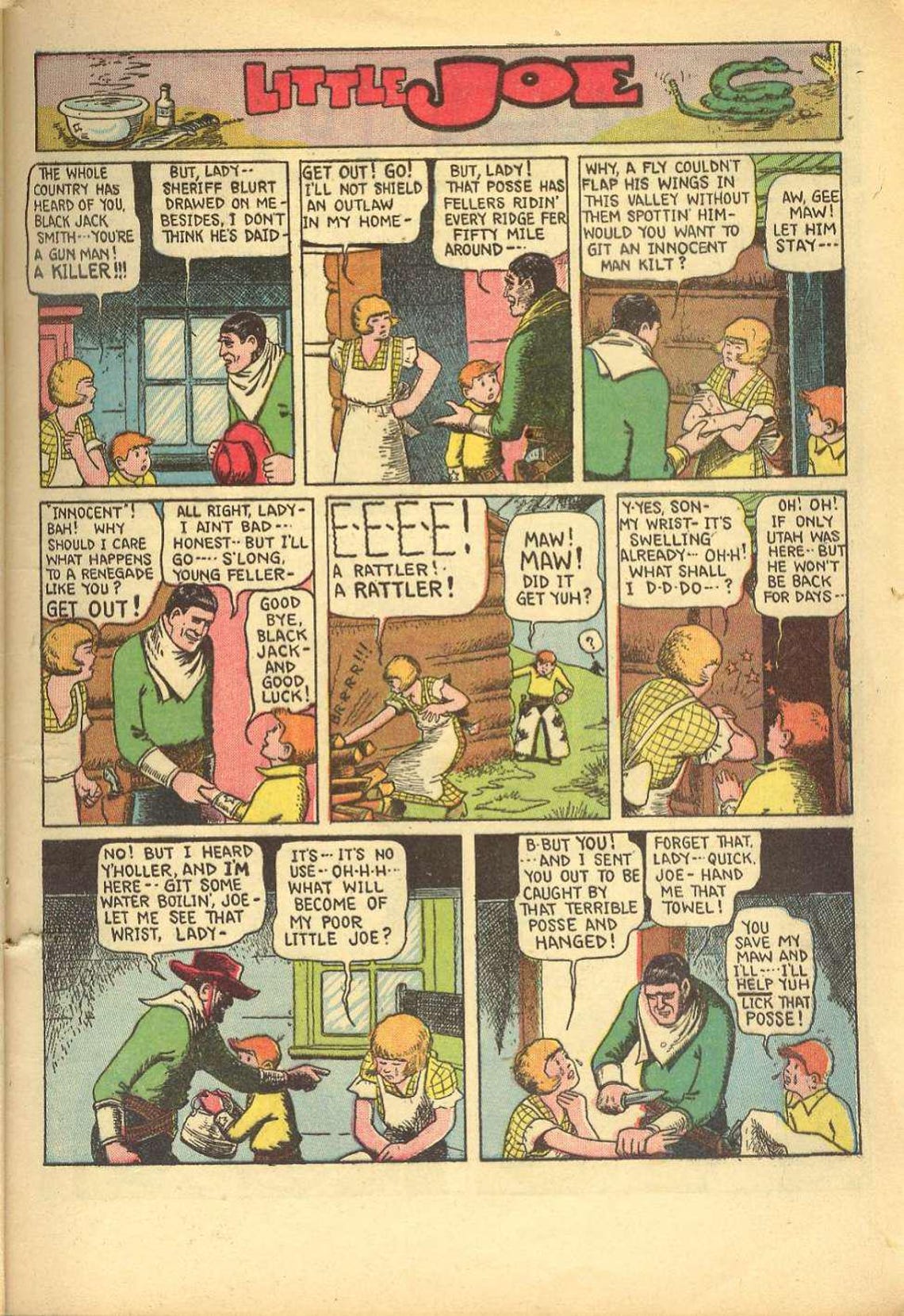 Little Joe | Dell Comics/western Publishing | Vintage Humor Comic Book ...