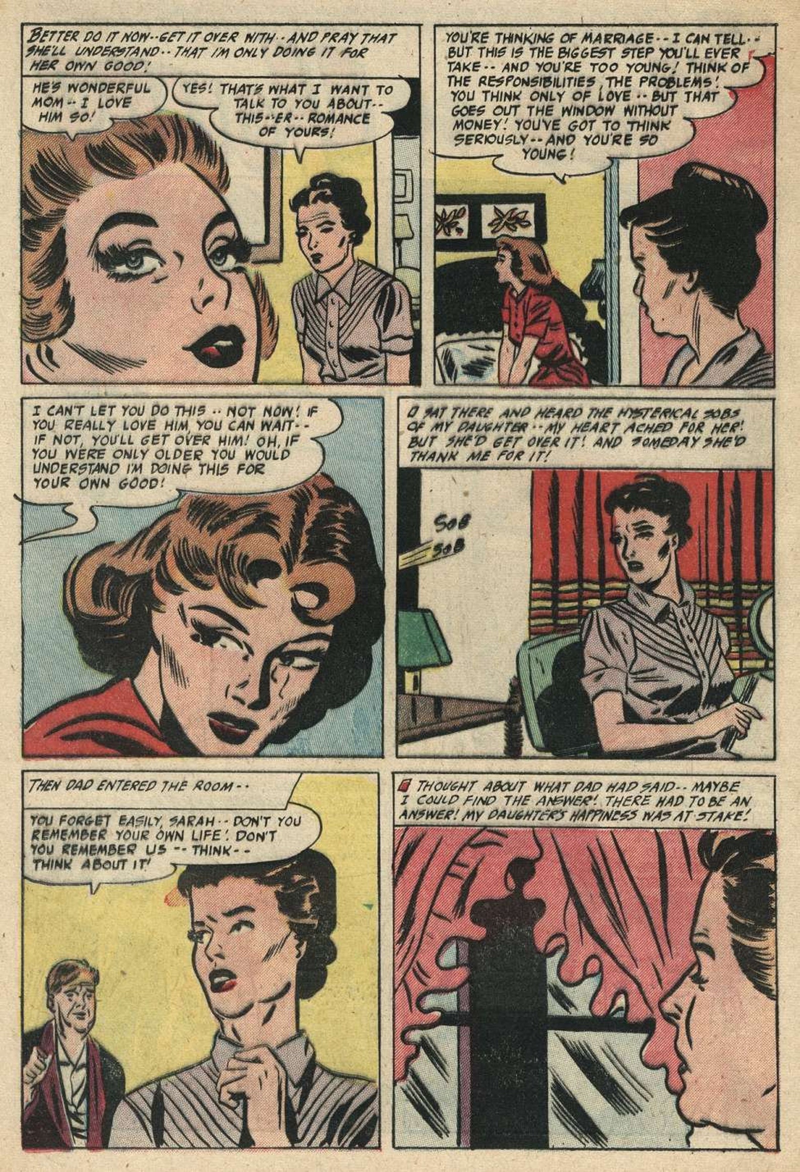Diary Confessions No9 | Stanley Morse (key) | Vintage Romance Comic ...