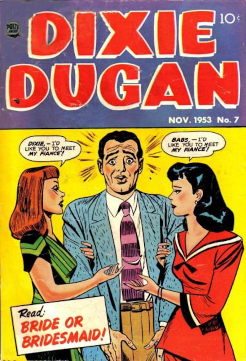 Dixie Dugan Vintage Comics Collection Prize Vintage Humor Comic Book ...