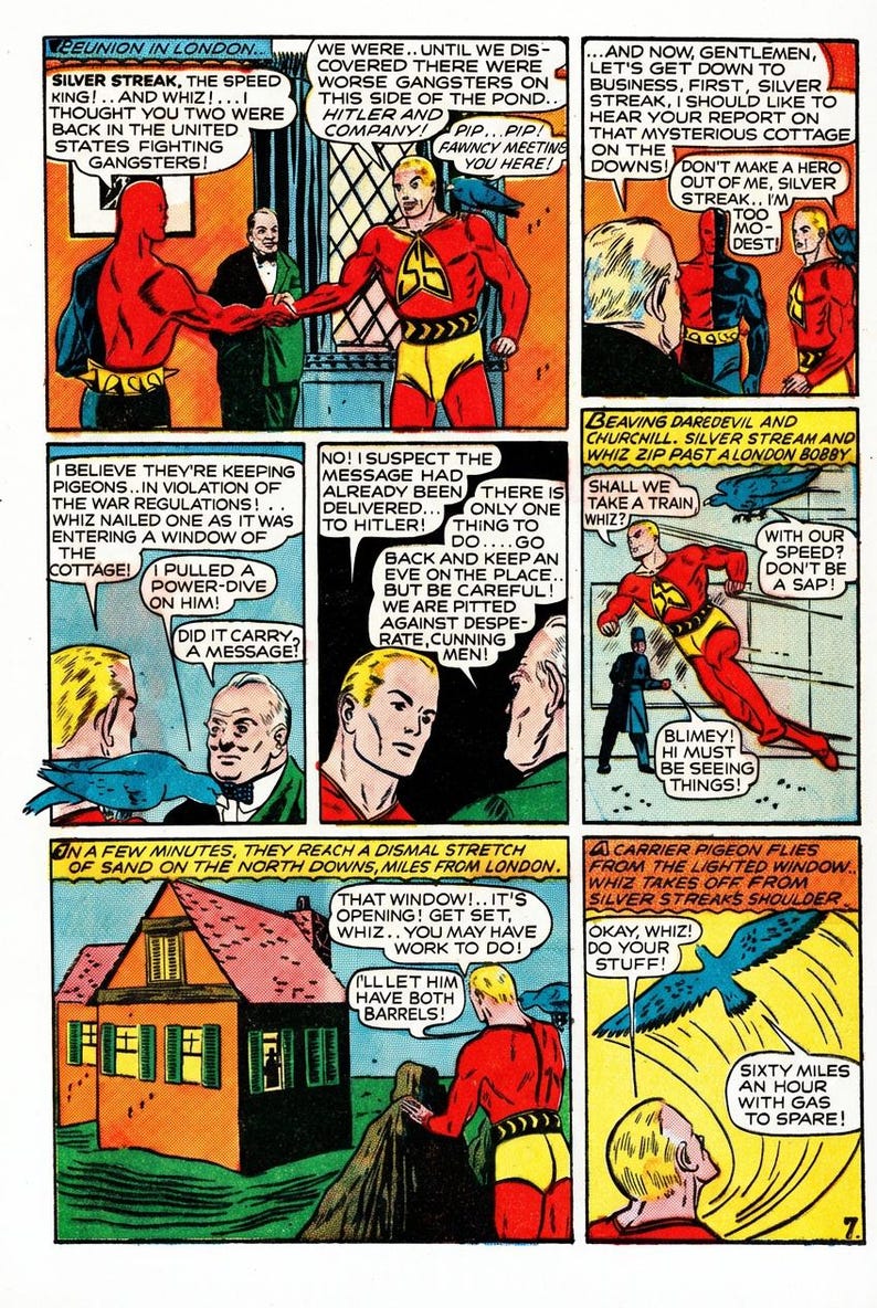 FULLY RESTORED! - Daredevil Comics No1 | Lev Gleason / Comic House ...