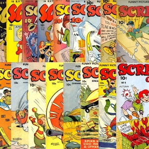 Scream Comics Collection | Ace Magazines | Vintage Humor Comic Book ...