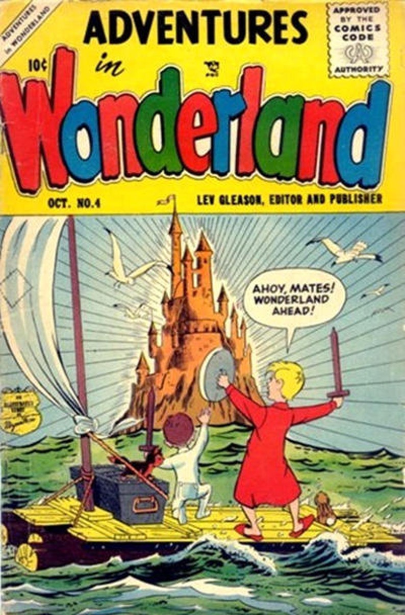Adventures in Wonderland Collection | Lev Gleason | Vintage Adventure ...