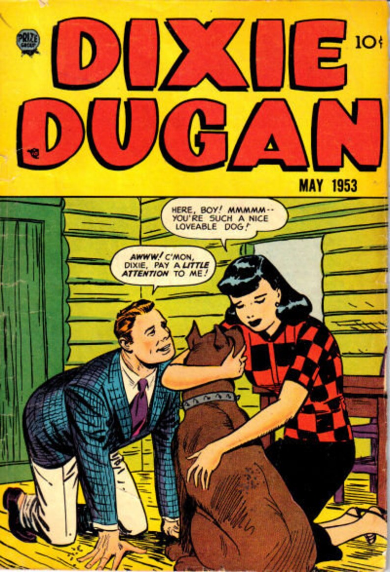 Dixie Dugan Vintage Comics Collection Prize Vintage Humor Comic Book ...