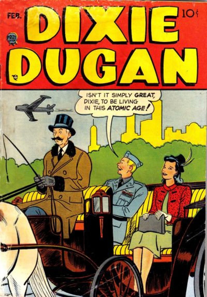 Dixie Dugan Vintage Comics Collection Prize Vintage Humor Comic Book ...