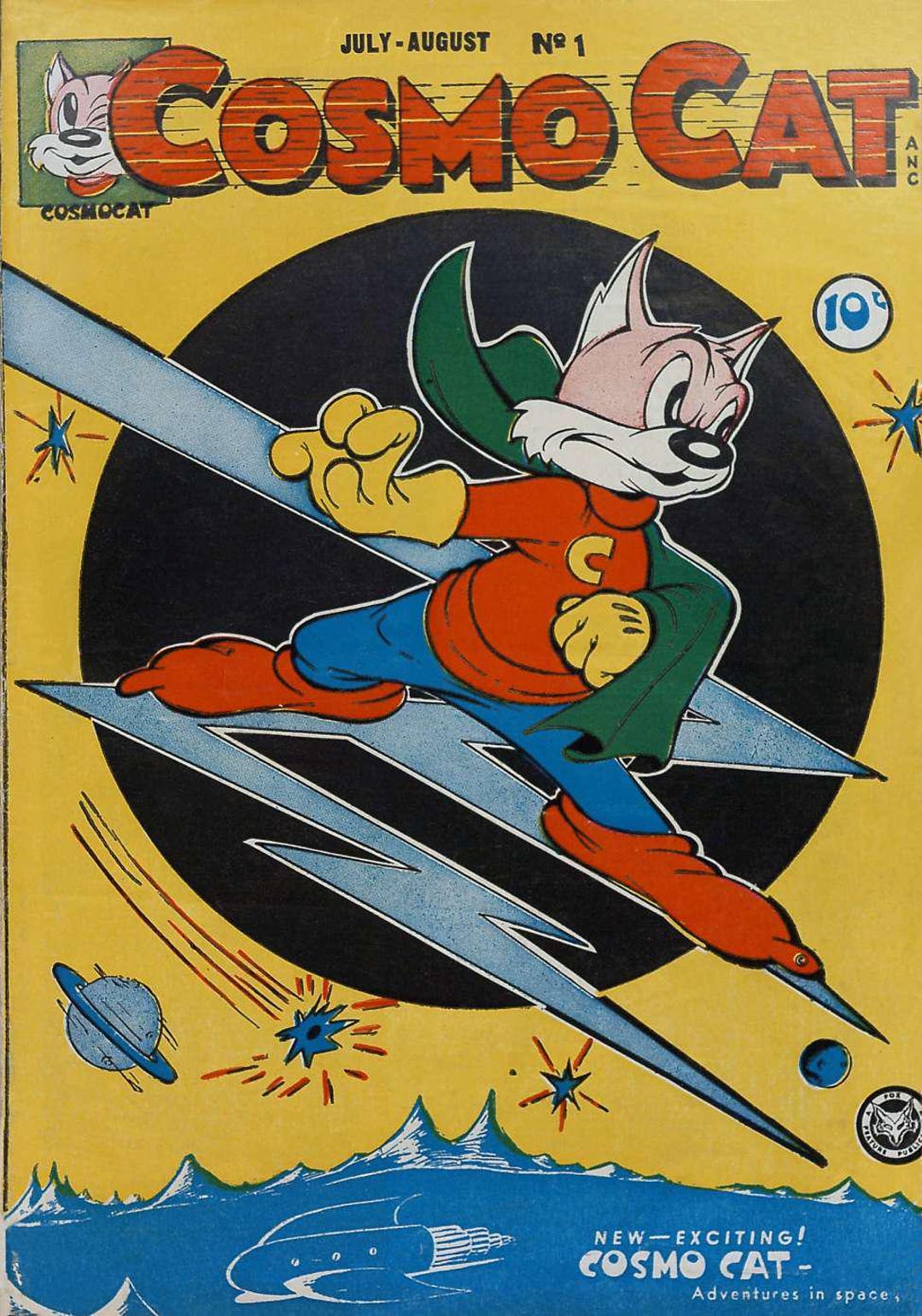 Cosmo Cat Collection | Fox Feature Syndicate | Jul 1946 - Oct 1947 ...