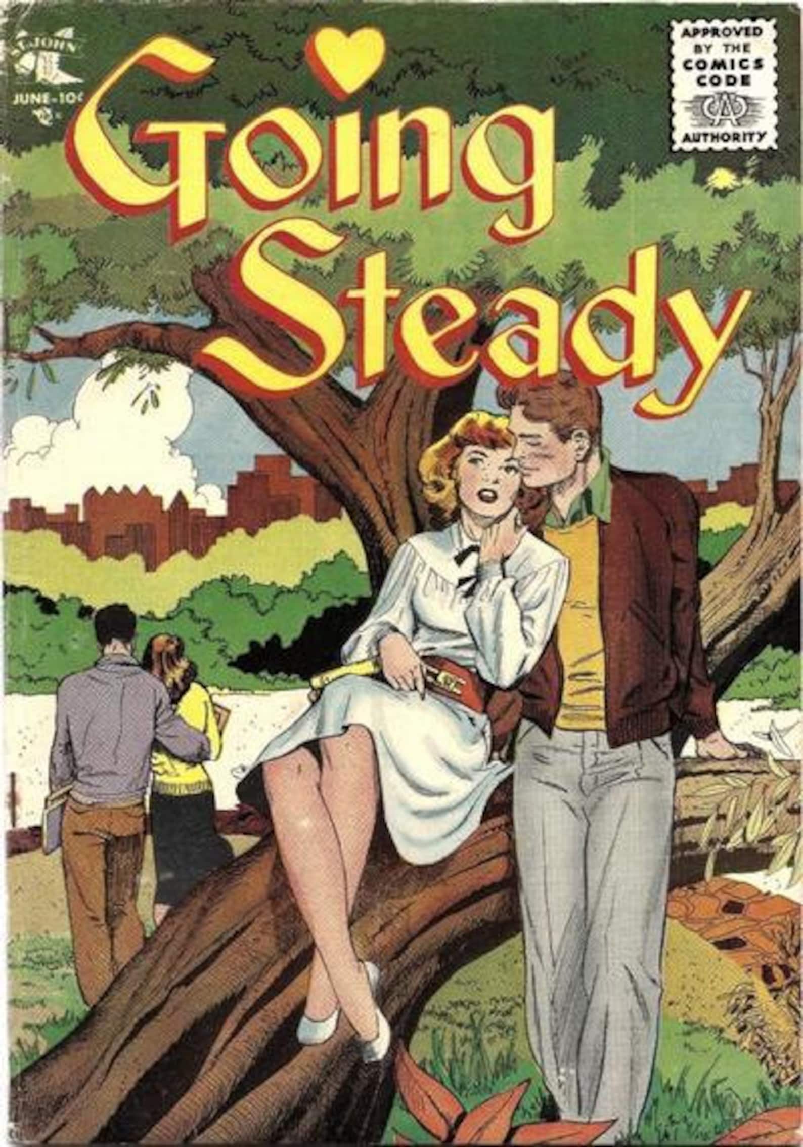 Going Steady 1954 Collection | St. John | Vintage Romance Comic Book ...