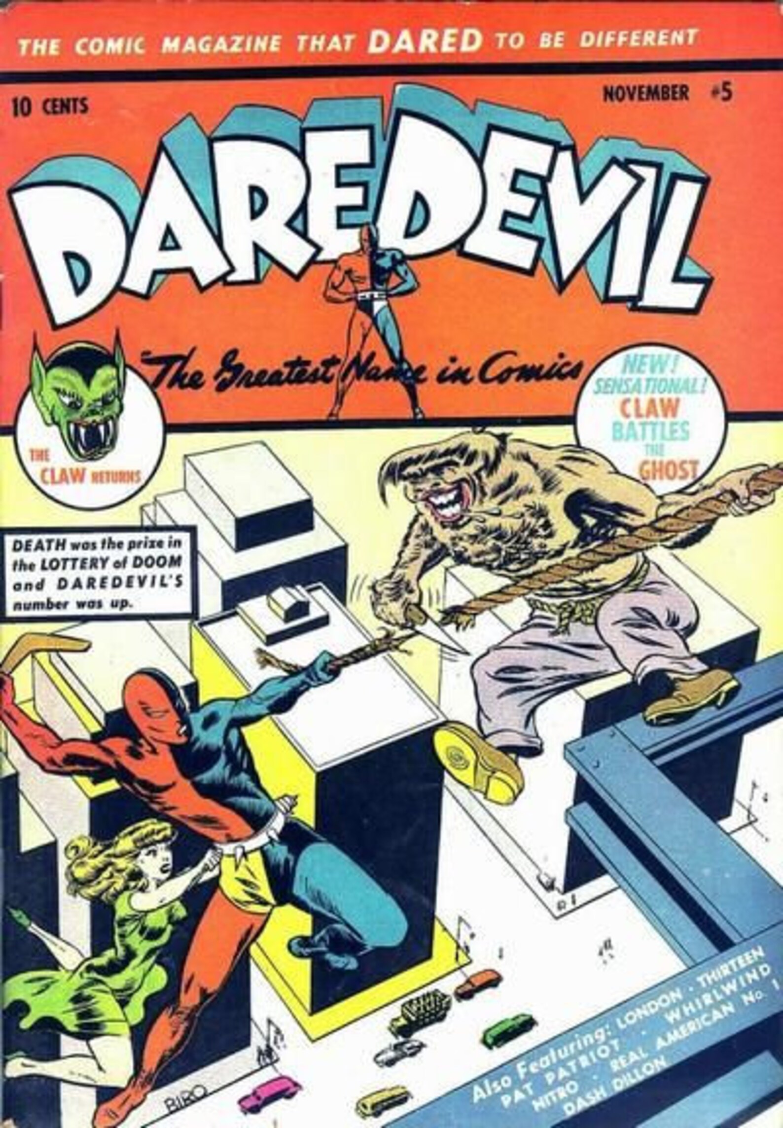 Daredevil Comics Collection Volume 1 of 5 | Lev Gleason / Comic House ...
