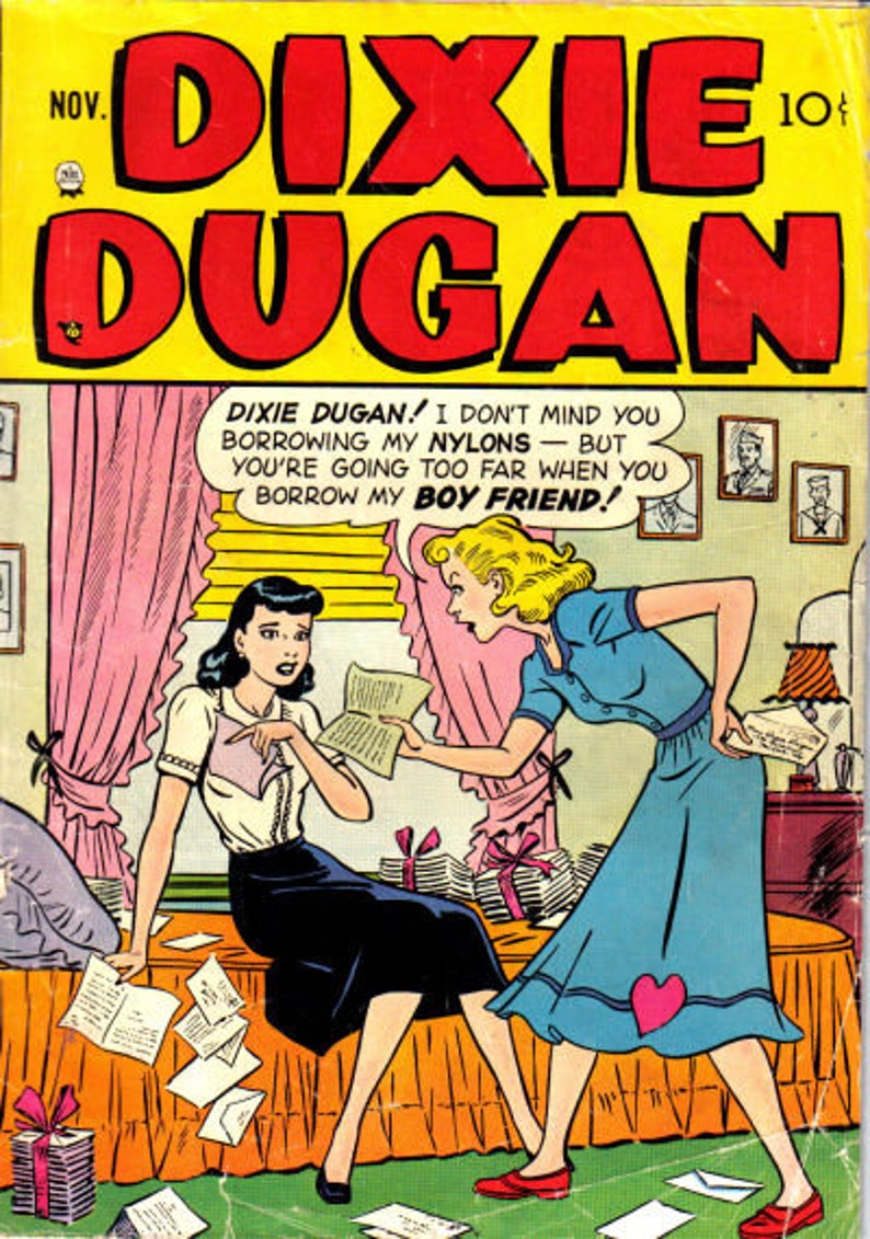 Dixie Dugan Vintage Comics Collection | Prize | Vintage Humor Comic ...