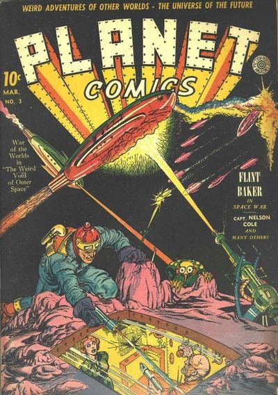 Planet Comics Collection Vol 1 of 3 | Vintage Sci-fi Comic Book | Jan ...