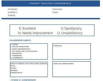 Parent Teacher Conference, Parent Communication, Classroom Management ...