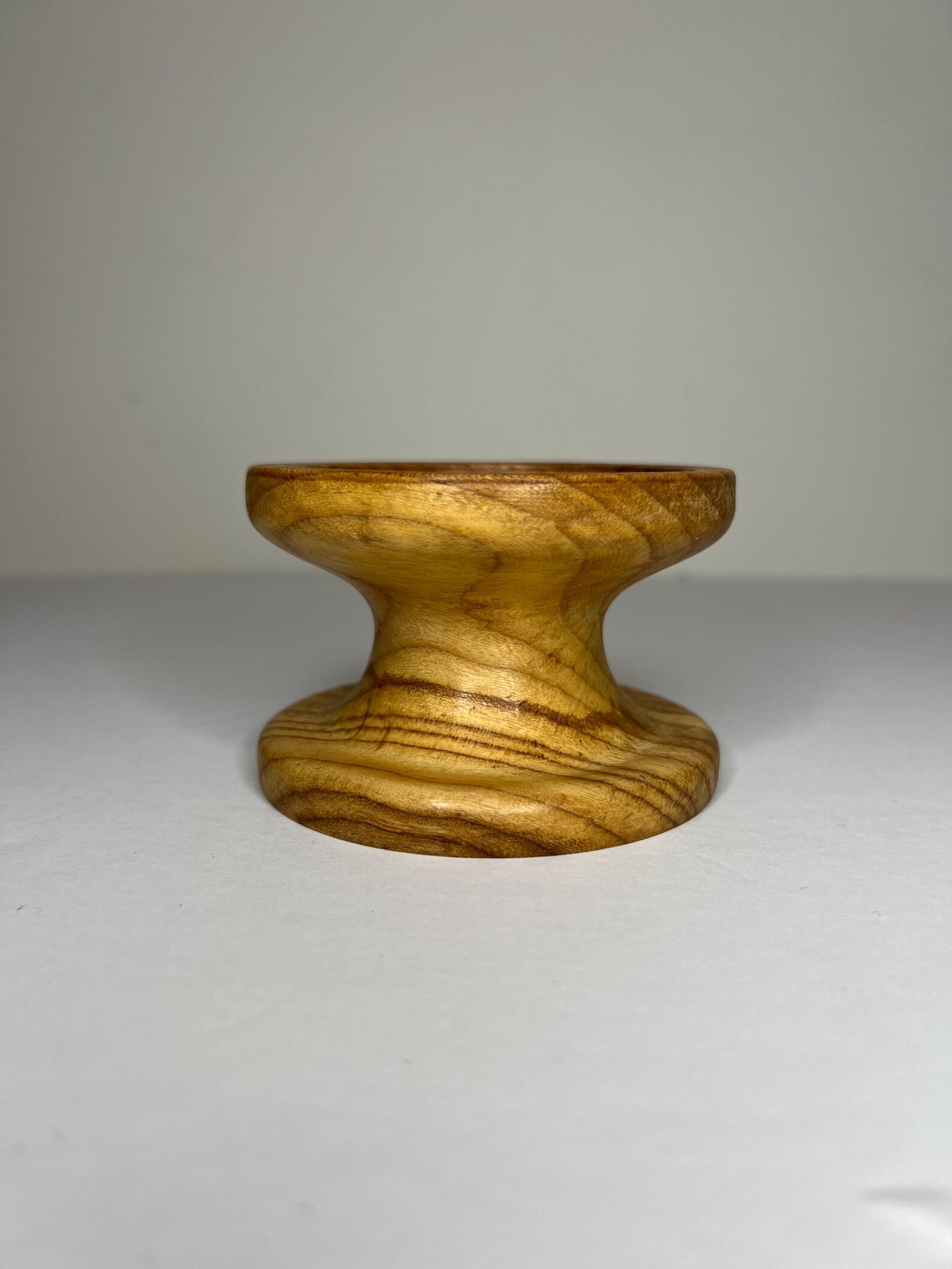 Hand-turned Elm Wood Candle Holders - Set of 2 - Etsy