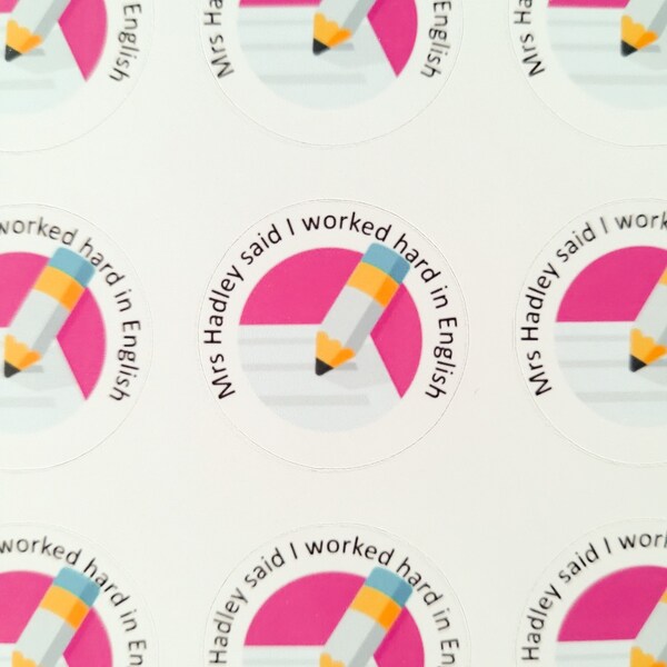 Math Reward Stickers - Etsy