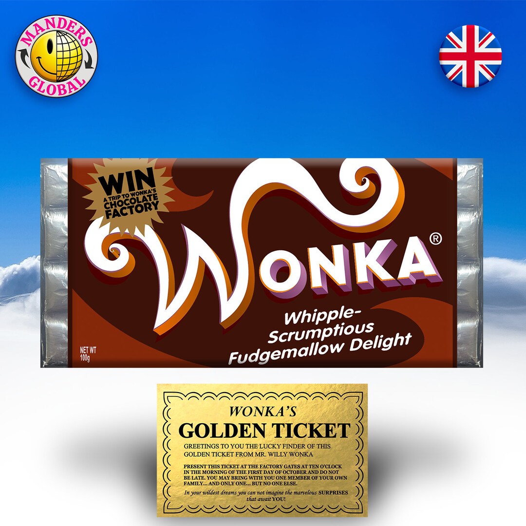 Wonka Bar Whipple-scrumptious Fudgemallow Delight - Etsy