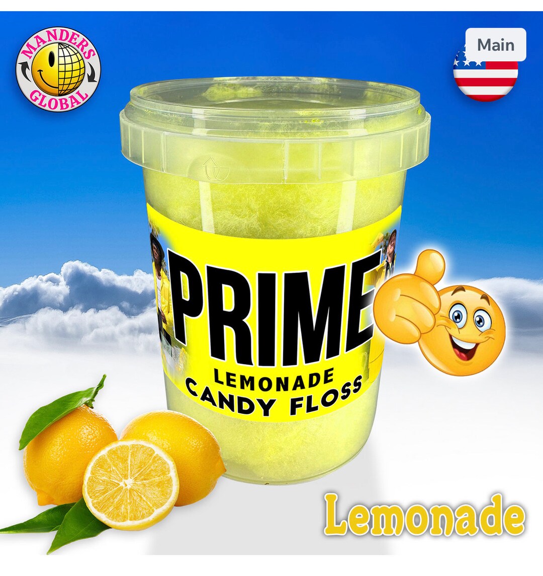 Prime Lemonade Candy Floss - Etsy