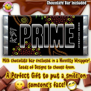 Prime KSI Chocolate Bar - Etsy UK