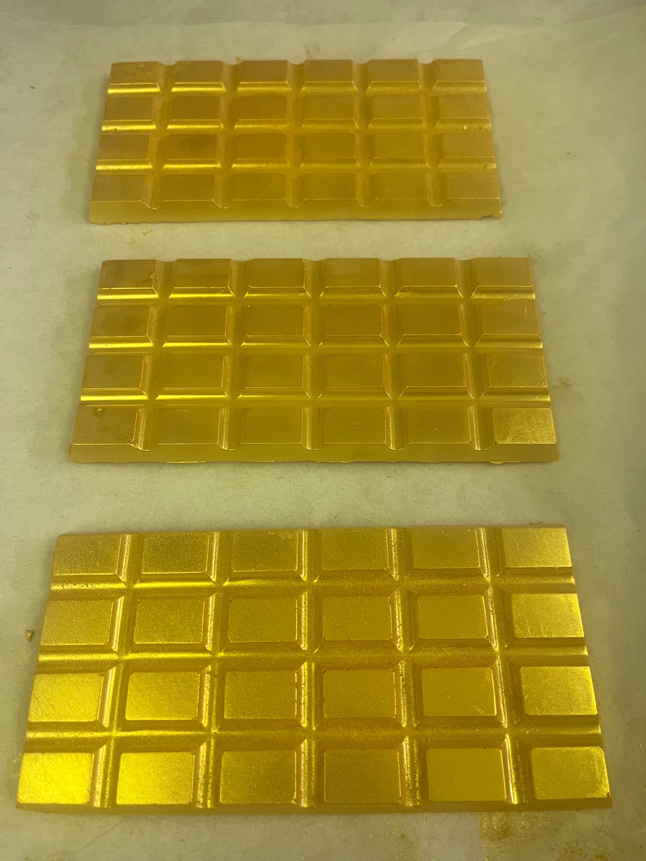 PRIME 24k Edible Gold Chocolate Bar - Etsy