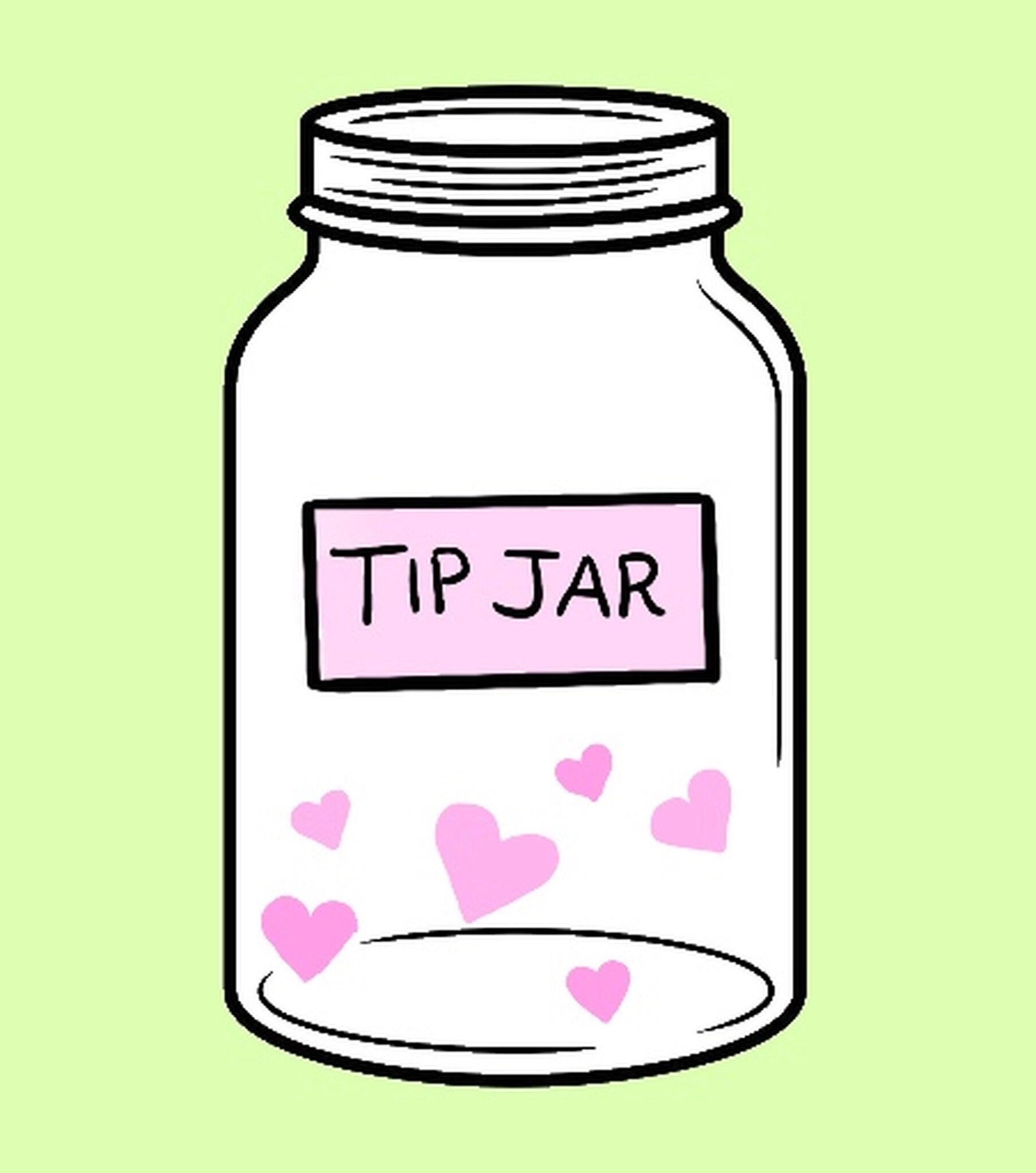 Tip Jar Clipart
