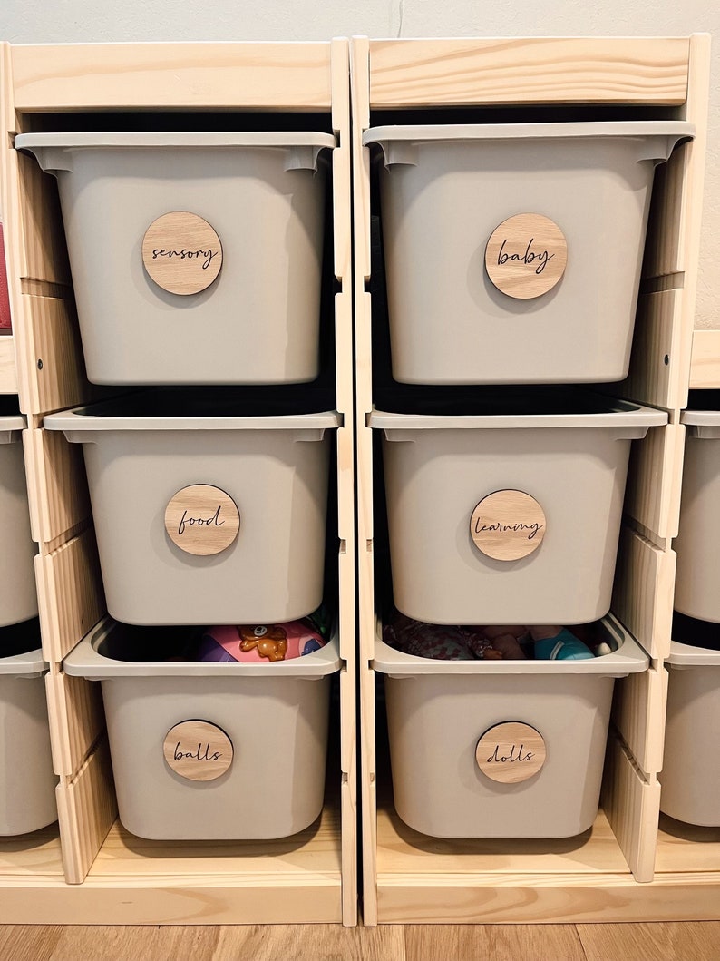 Toy Bin Labels Kids Playroom Labels Playroom Organization - Etsy