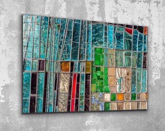 Glass Canvas Art | Etsy