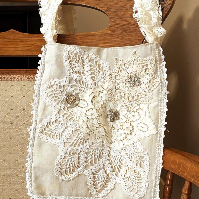Repurposed Doily - Etsy