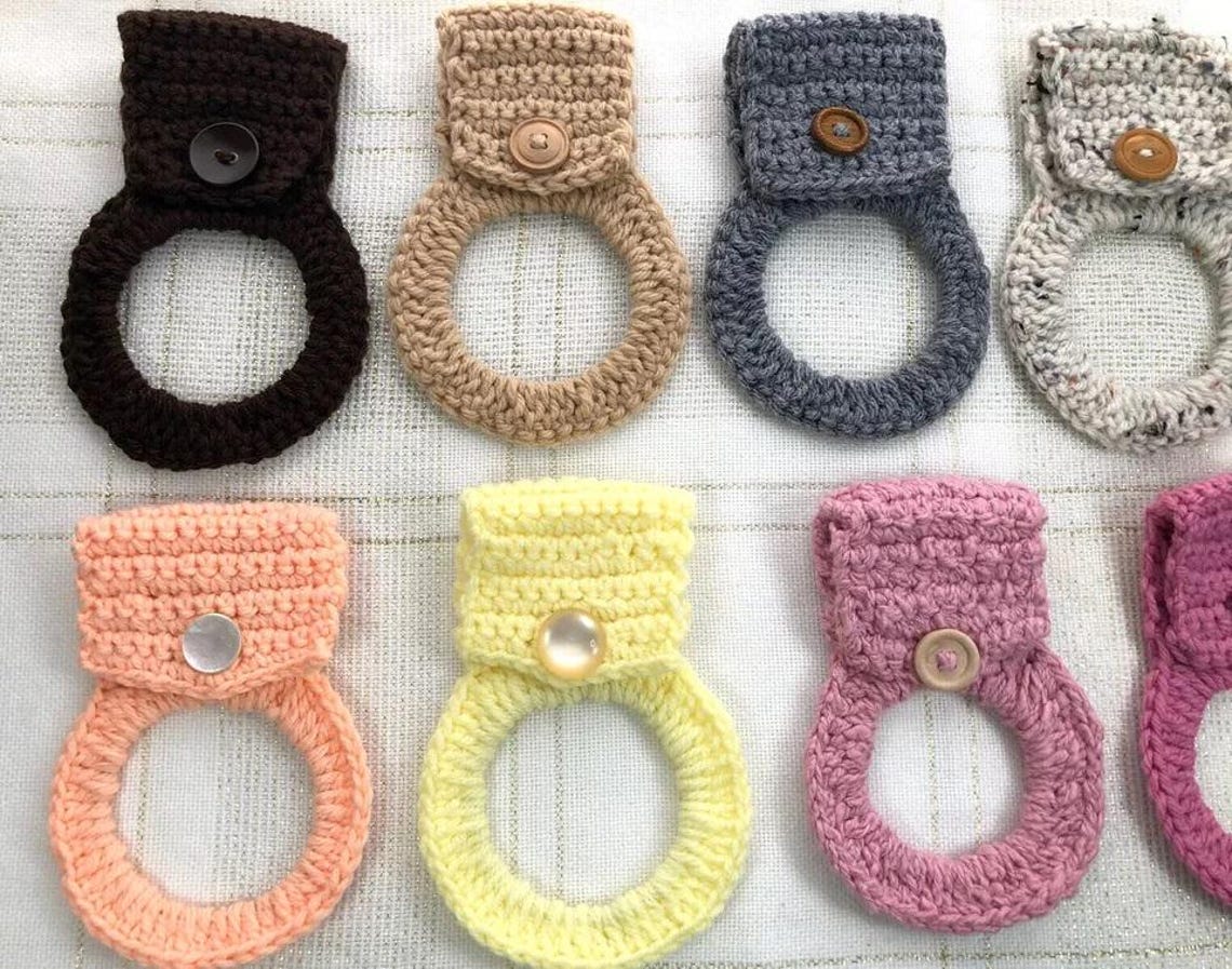 Over Handle Dish Towel Holder ~ Ring Type Kitchen Towel Keeper - Etsy