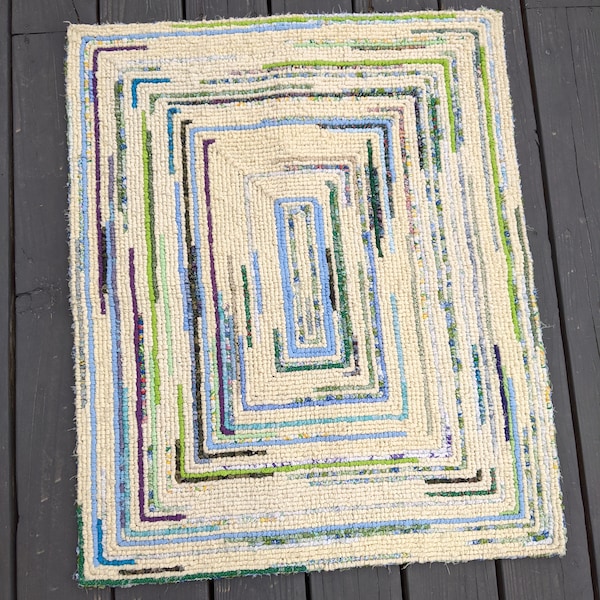 Locker Hooked Rug - Etsy