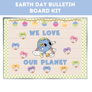 Earth Day Bulletin Board Kit April Bulletin Board Kit Printable ...