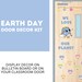 Earth Day Bulletin Board Kit April Bulletin Board Kit Printable ...