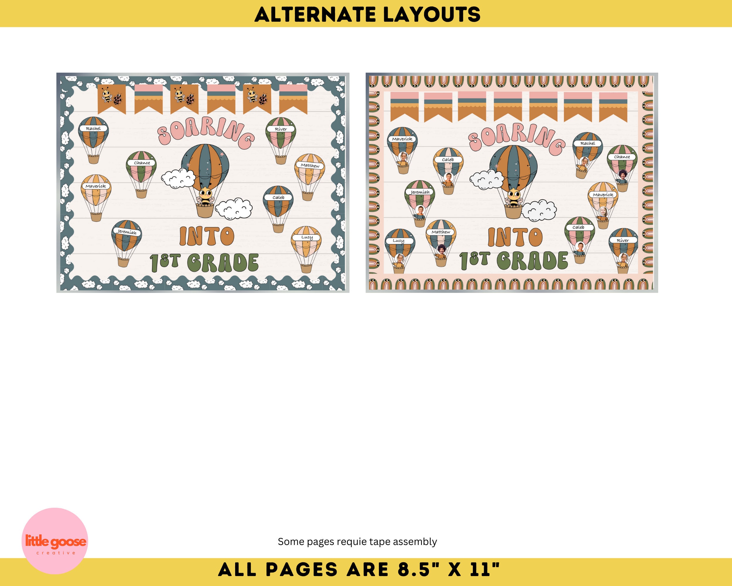 Back to School Bulletin Board | Soaring Into 1st Grade | End of School ...