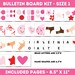 Valentine's Day Bulletin Board Kit | in My Valentine Era | Friendship ...