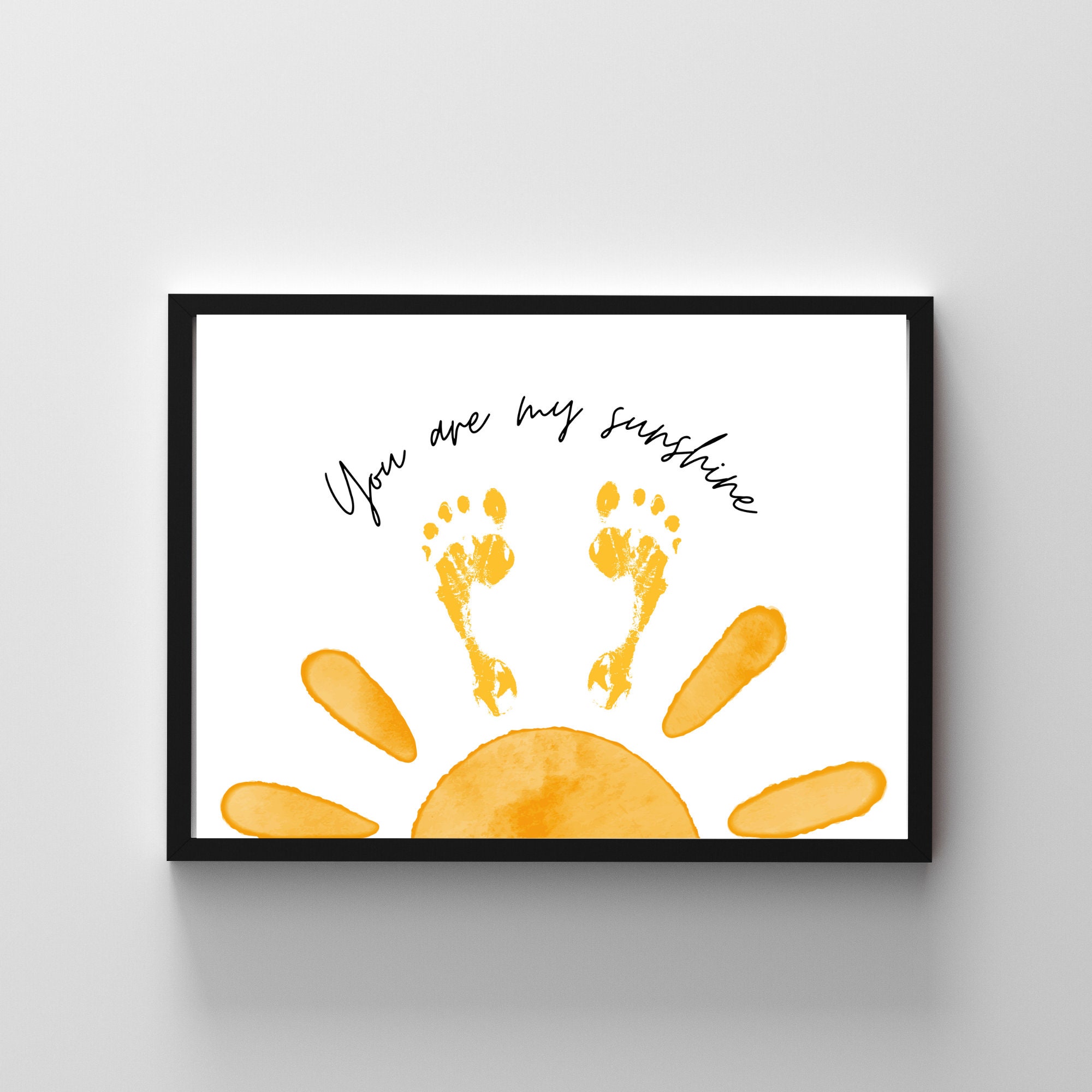 Mothers Day Printable You Are My Sunshine | Nursery Decor New Mom ...