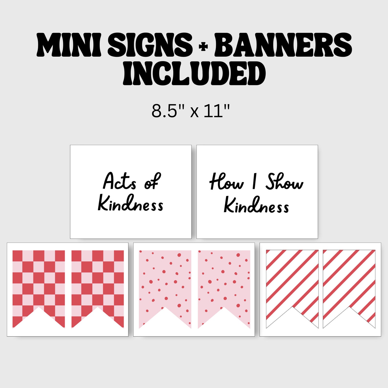 Valentine's Day Bulletin Board Kit Kindness Writing Activity February ...