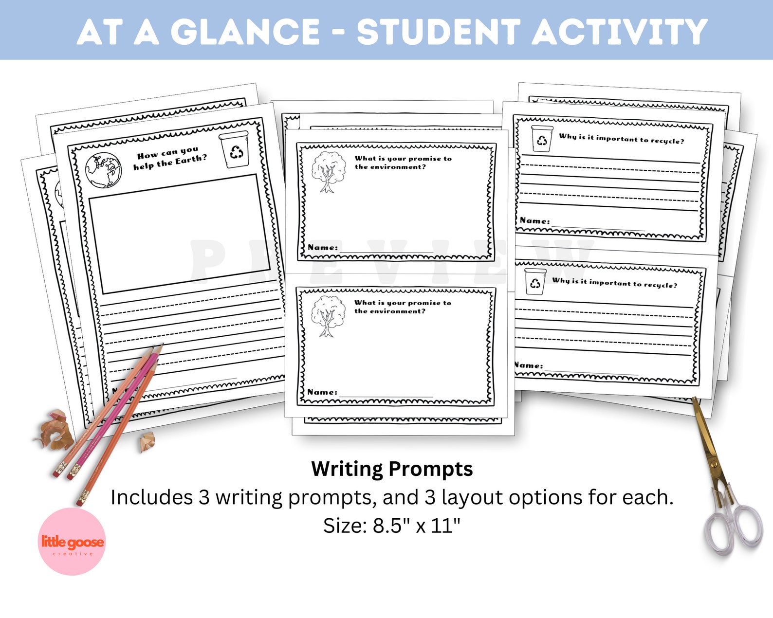 Earth Day Bulletin Board Kit April Bulletin Board Kit Printable ...