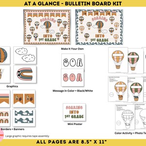 Back to School Bulletin Board | Soaring Into 1st Grade | End of School ...