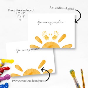 Mothers Day Printable You Are My Sunshine | DIY Art for Nana Aunt ...