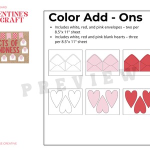 Valentine's Day Bulletin Board Kit | Kindness Writing Activity ...