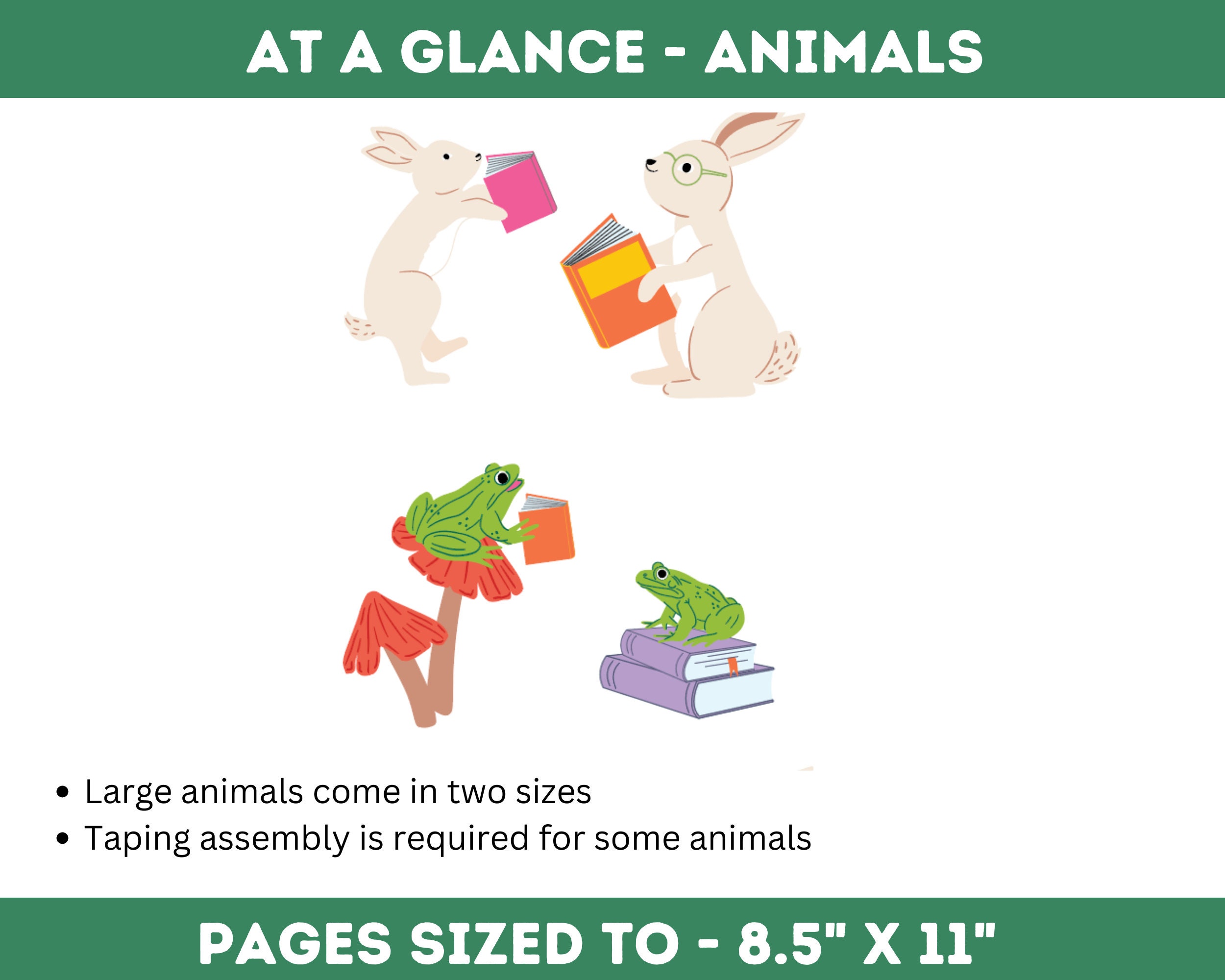 Easter Spring Bulletin Board Library Bulletin Kit April Classroom Set ...